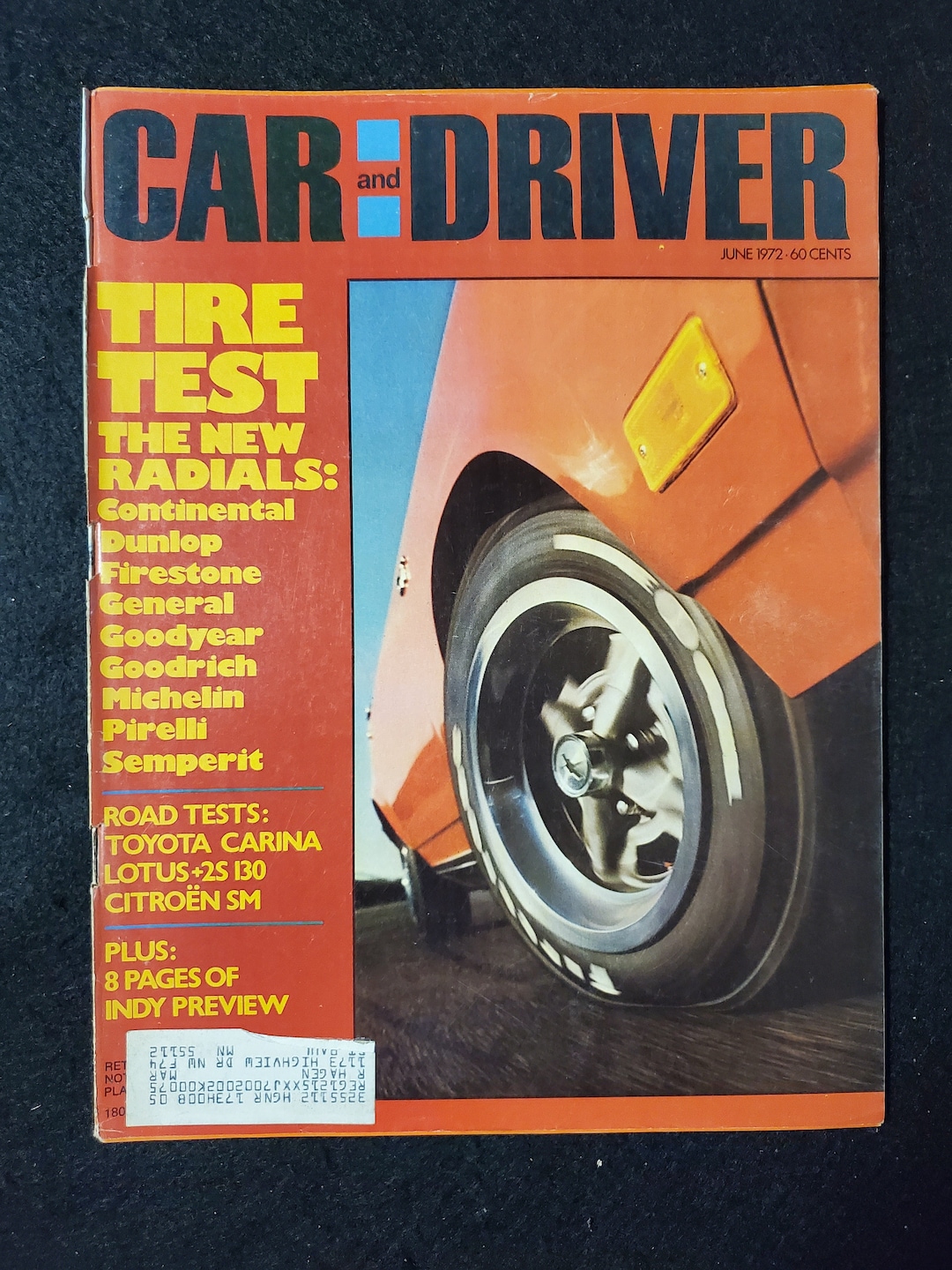 Vintage Car and Driver Magazine June 1972 - Etsy