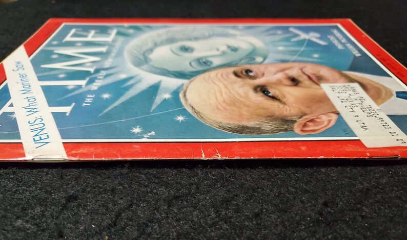 Vintage Time Magazine March 8 1963 Physicist William - Etsy