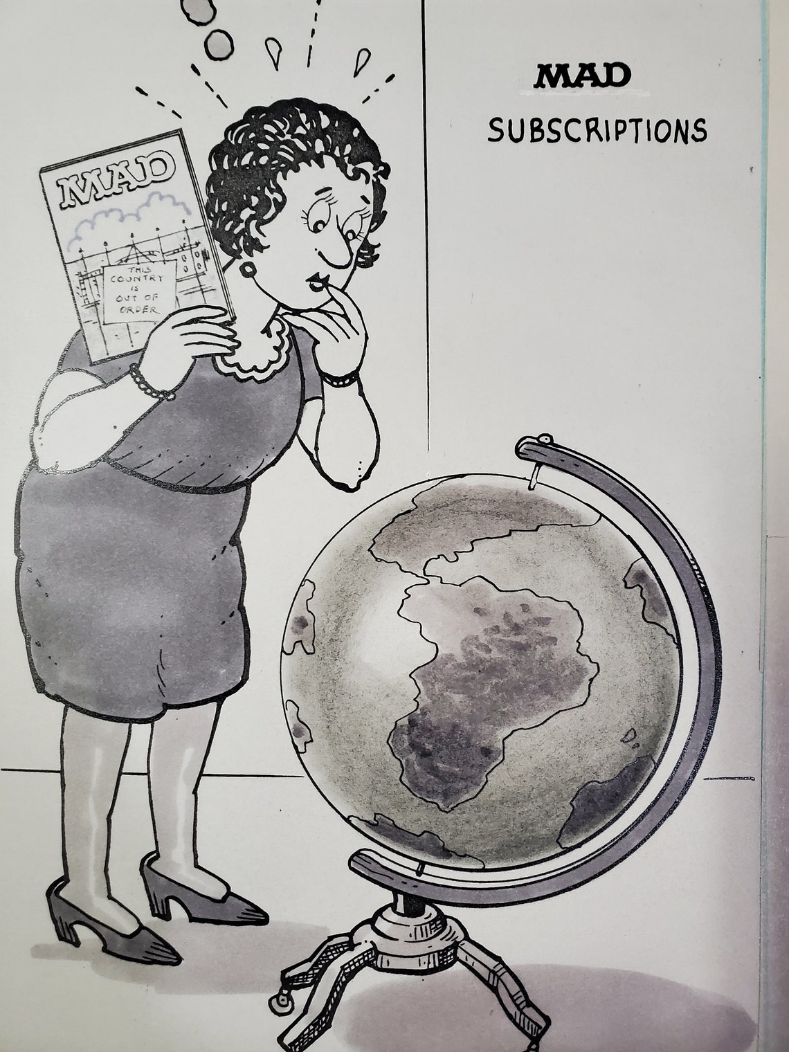 Al Jaffee Mad Magazine Original Art - Mad Subscriptions - Etsy