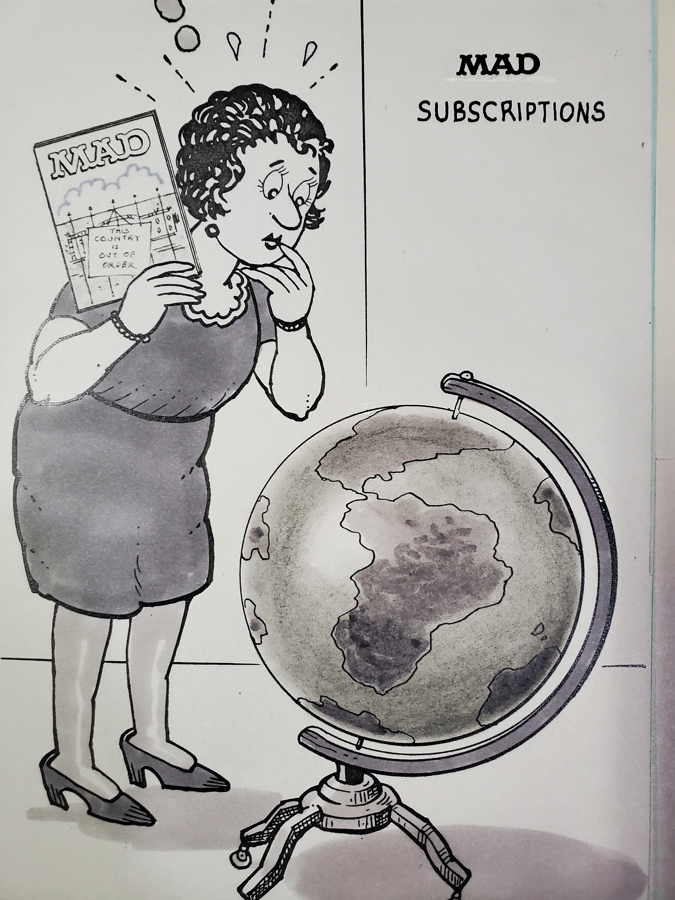 Al Jaffee Mad Magazine Original Art - Mad Subscriptions - Etsy