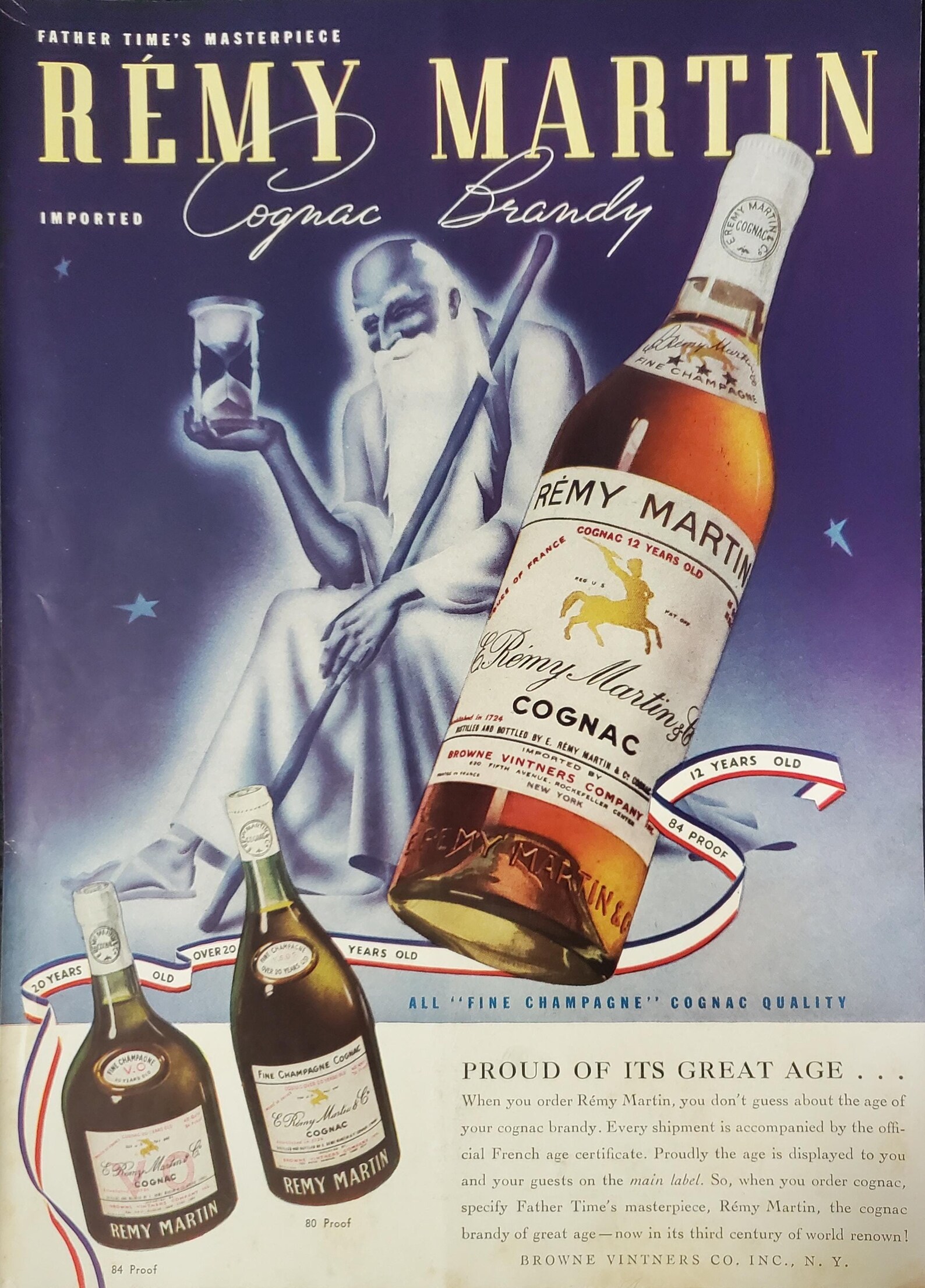 Vintage 1936 Remy Martin Cognac Print Ad - Etsy