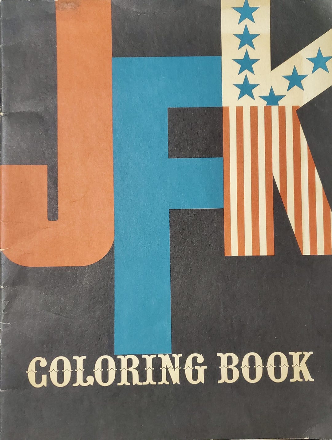 Mort Drucker JFK Coloring Book 1962 - Signed by Mort Drucker - Etsy