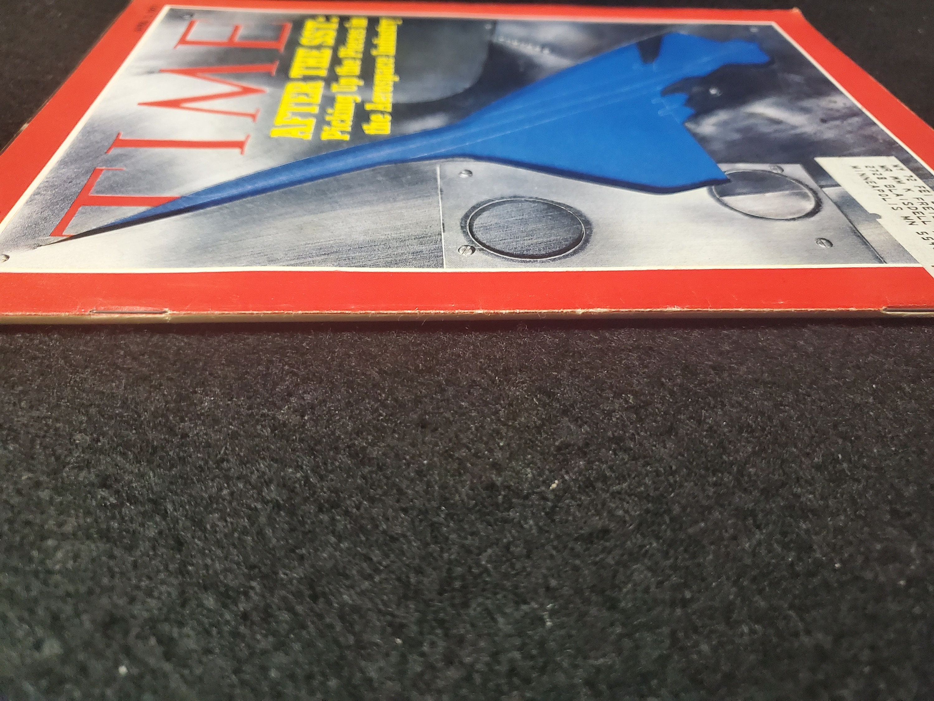 Vintage Time Magazine April 5, 1971 after the Sst - Etsy