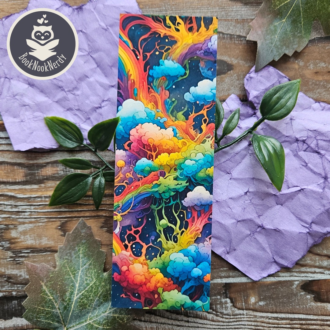 Neurodiversity Bookmark: Abstract Colorful Design, Gift for Readers ...