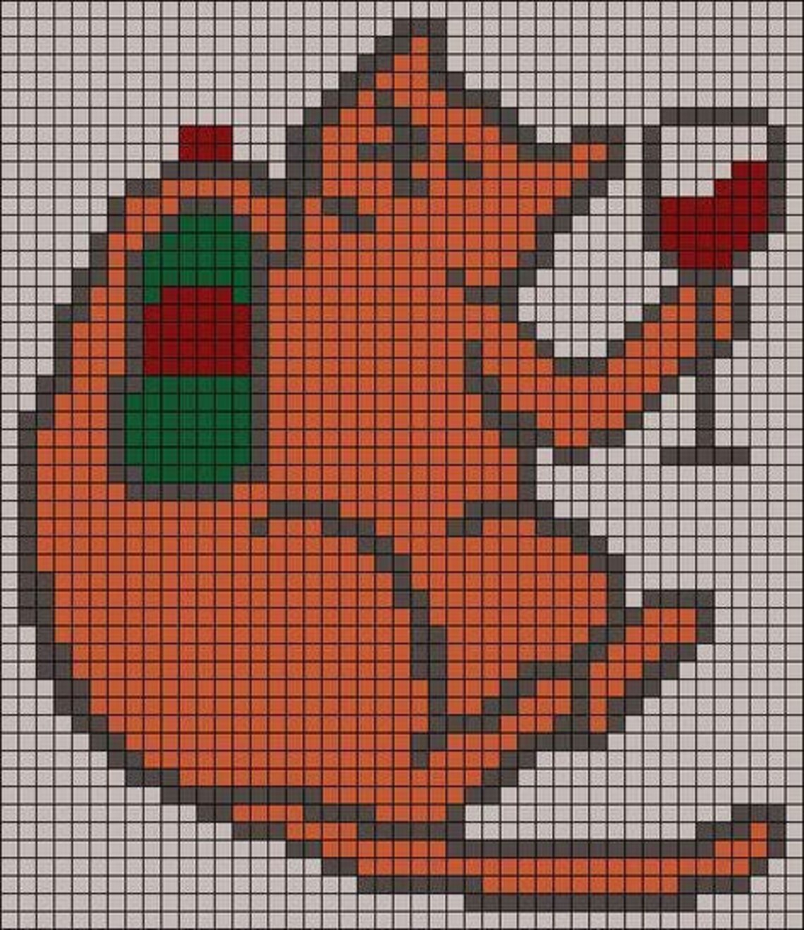 Crochet Tapestry PATTERN : 'tipsy Kitty' - Etsy