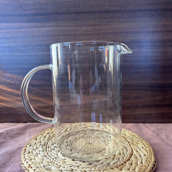 Small Glass Pitcher - Etsy