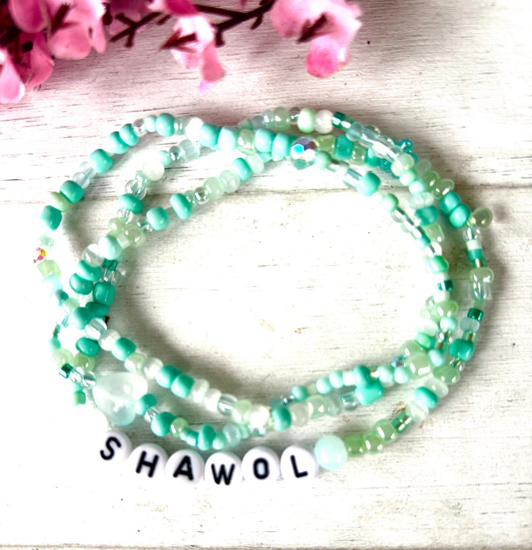 SHINEE SHAWOL Multistrand Wrap Friendship Bracelet Kpop Gift Present ...