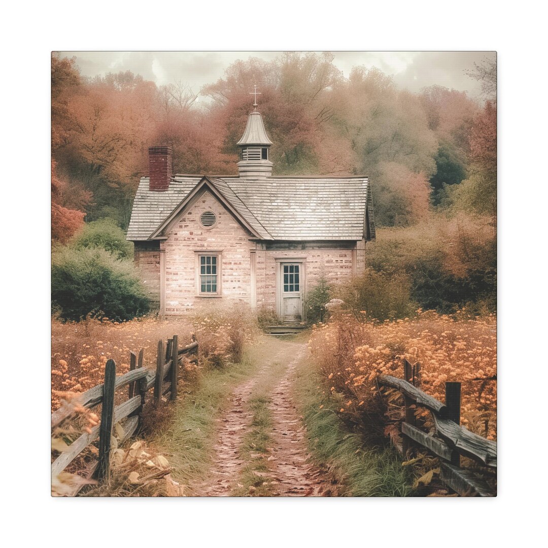 School House Print School House Wall Decor School House Printable ...