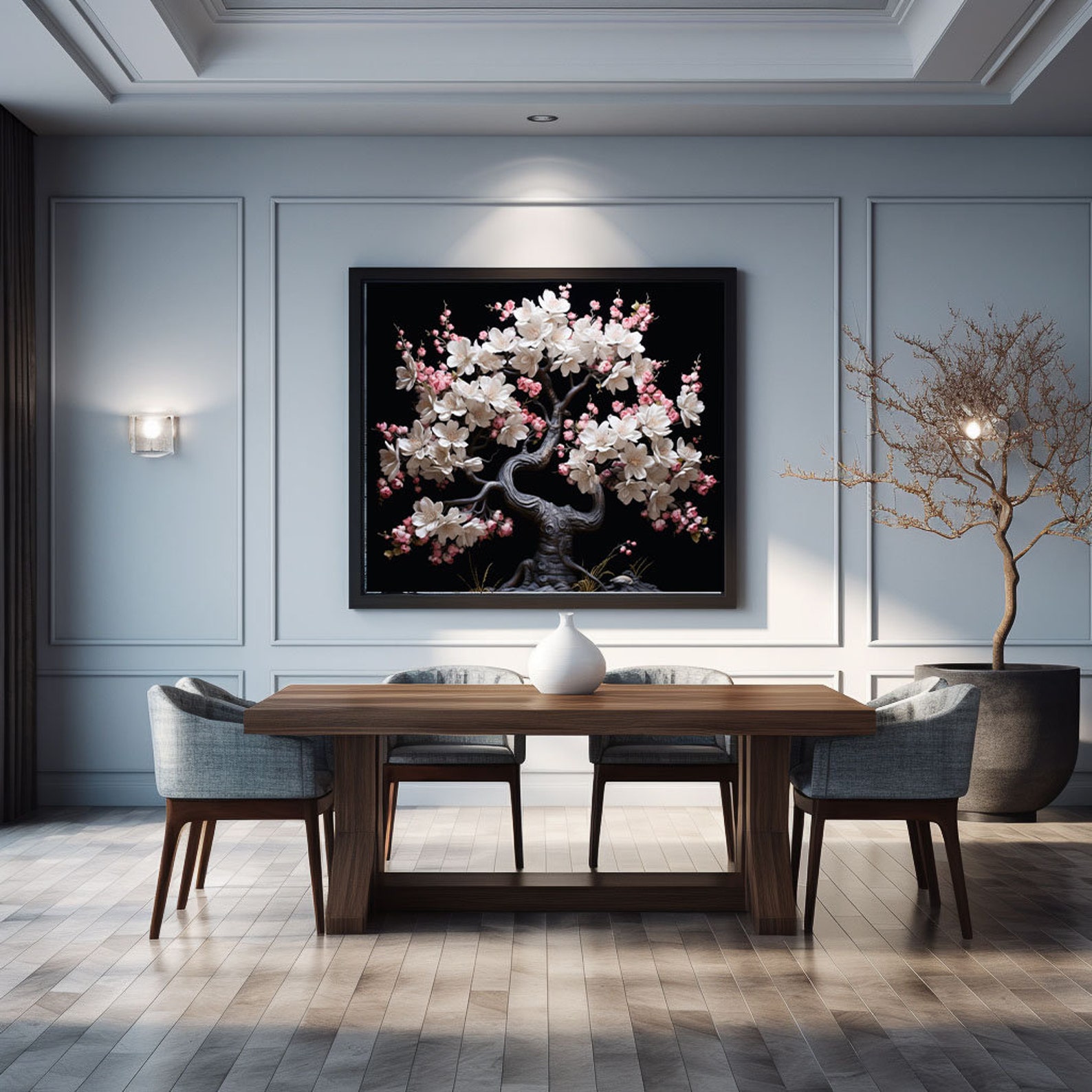 Magnolia Tree Wall Art Botanical Photography Flower Printable Wall Art ...