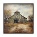 Rustic Barn Scene Print: Farmhouse Style Wall Decor - Etsy