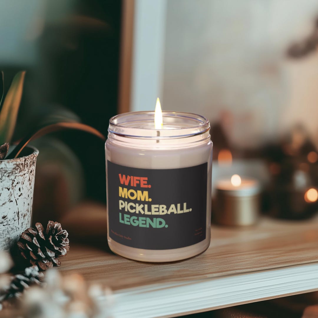 Pickleball Gift for Pickleball Lover Funny Candle for Pickleball ...