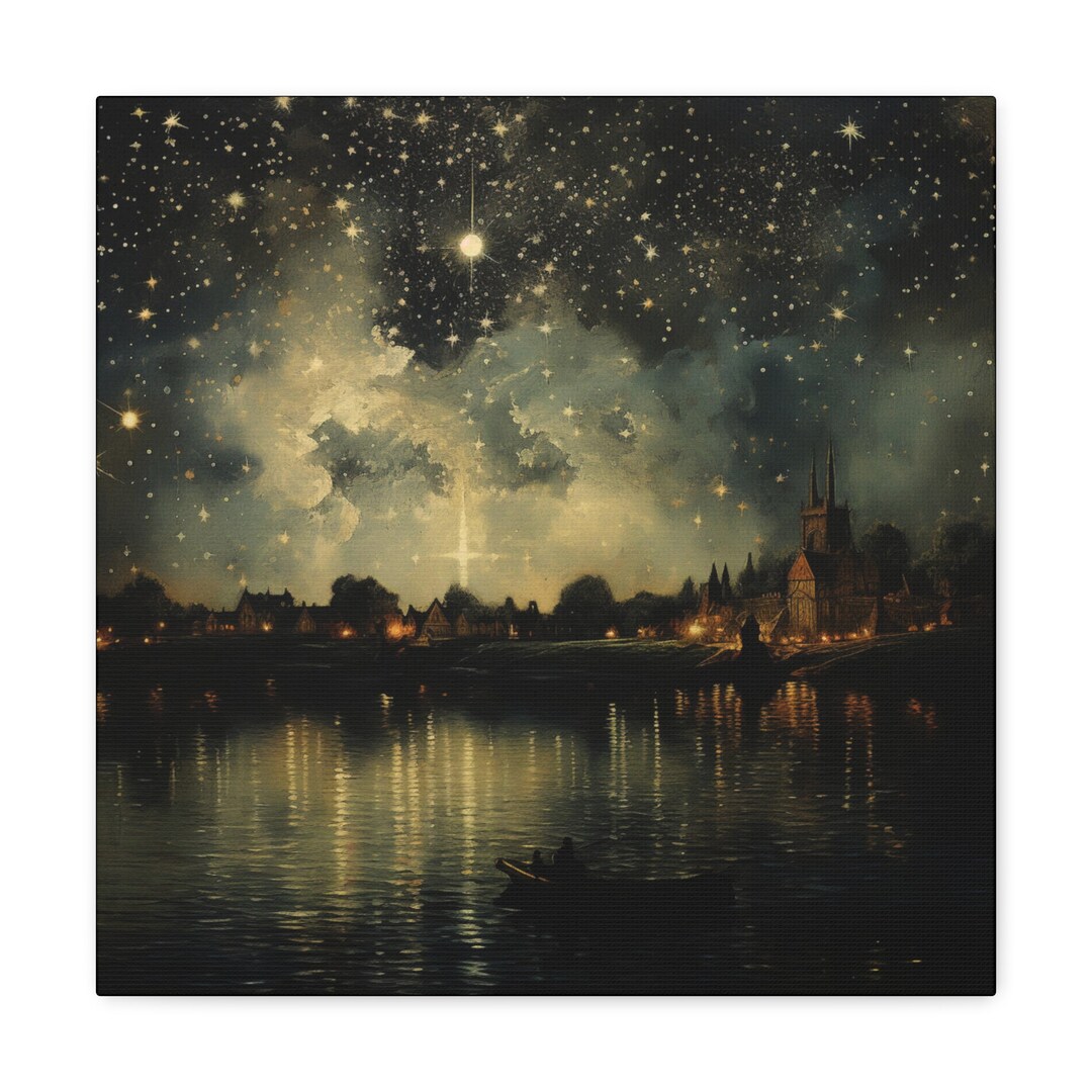 Starry Night Photography Wall Décor Nighttime Print Star Photography ...