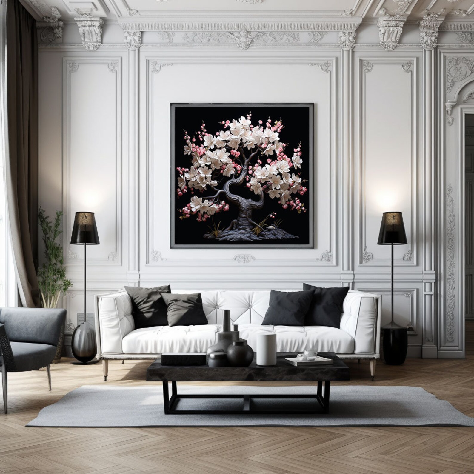 Magnolia Tree Wall Art Botanical Photography Flower Printable Wall Art ...
