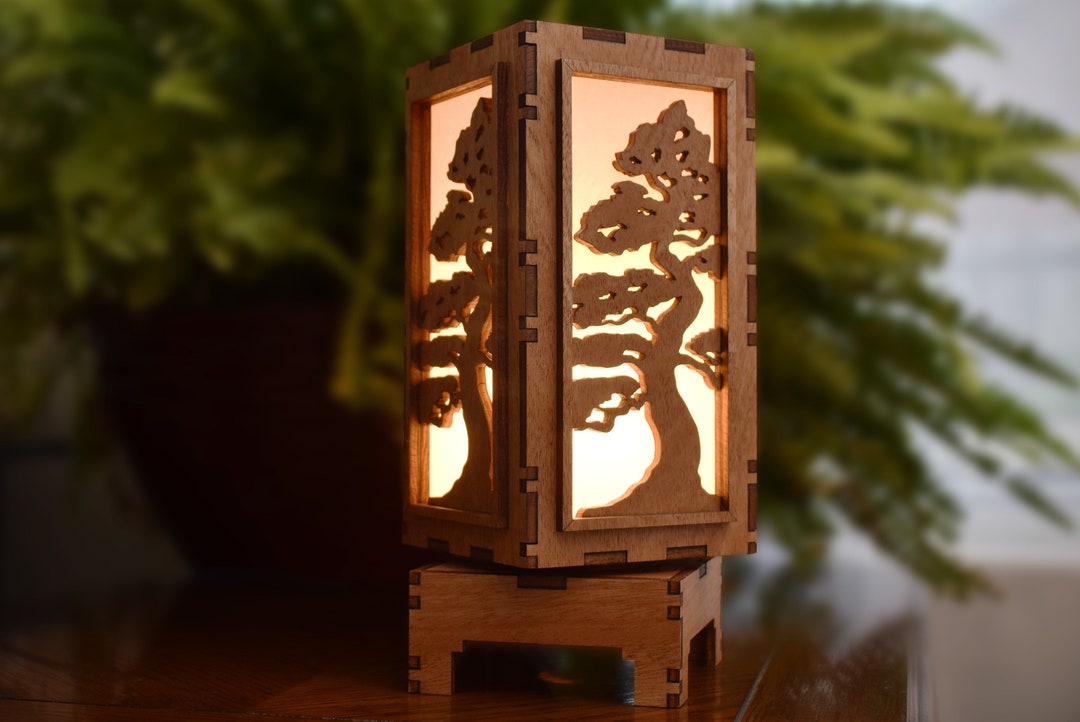 Handmade Shoji-style Desk Lamp - Etsy
