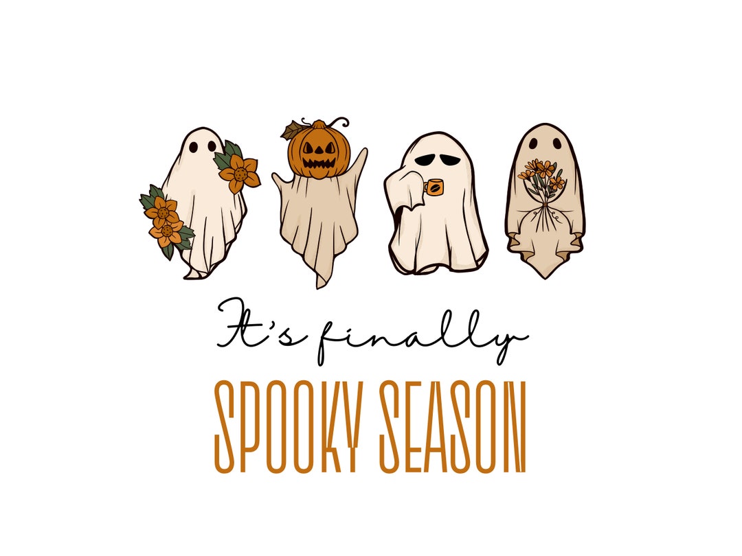 It's Finally Spooky Season - Festive Halloween SVG Cricut File for ...