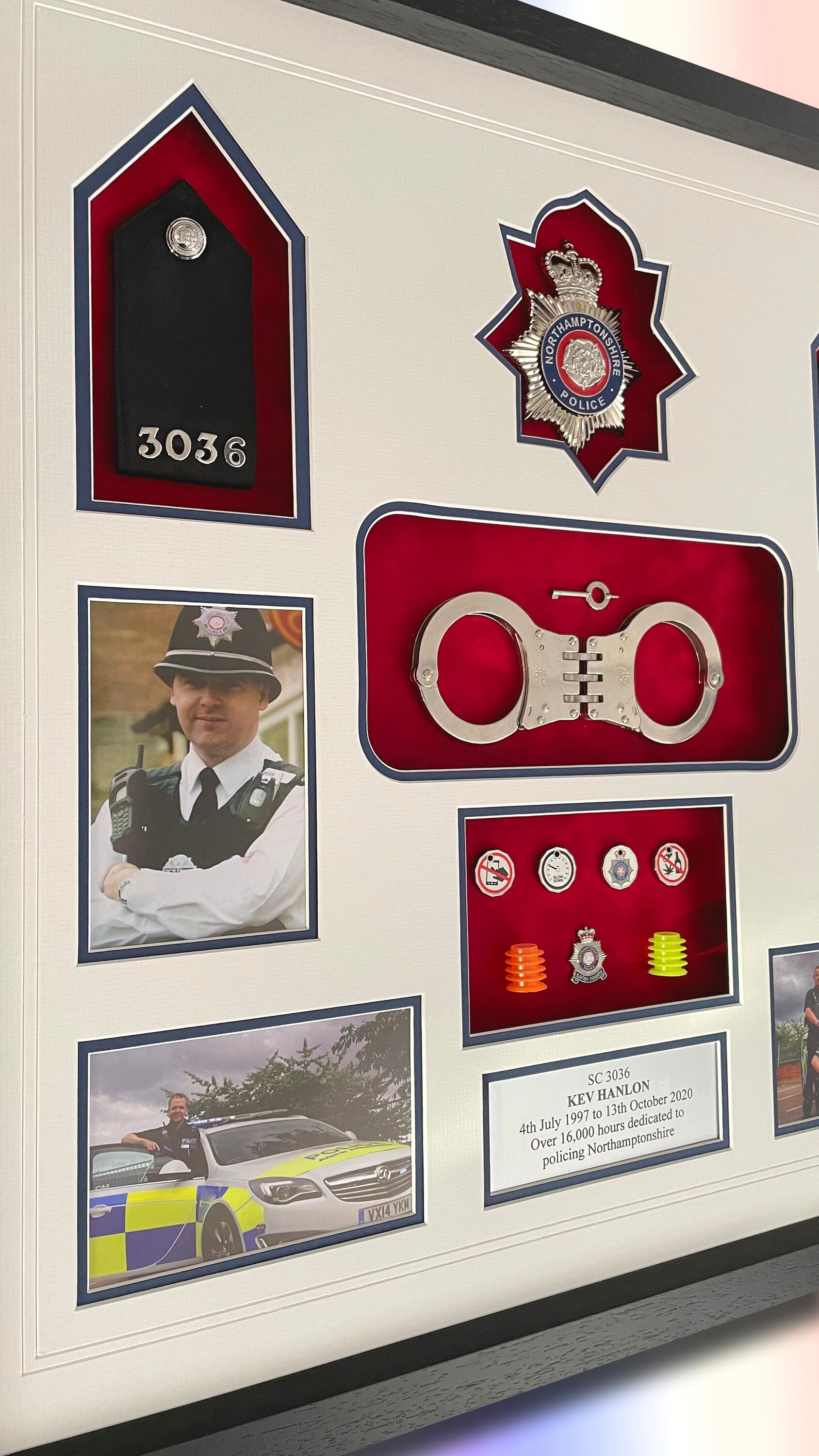 10 Piece Police Retirement Frame - Etsy UK