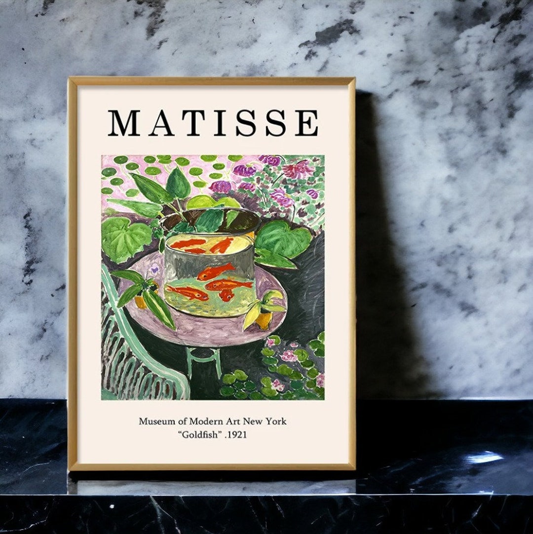 Henri Matisse Exhibition Wall Decor Minimalist Hanging - Etsy