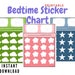 Bedtime Reward Chart Printable Bedtime Reward Chart Reward Chart for ...