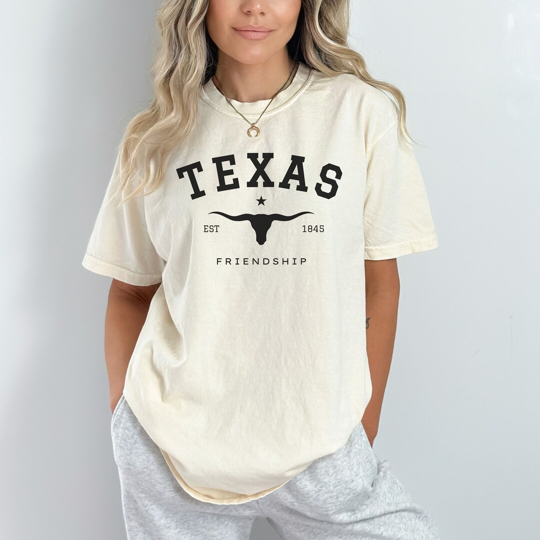 Texas National Animal and Motto Tshirt Texas Graduation Gift - Etsy