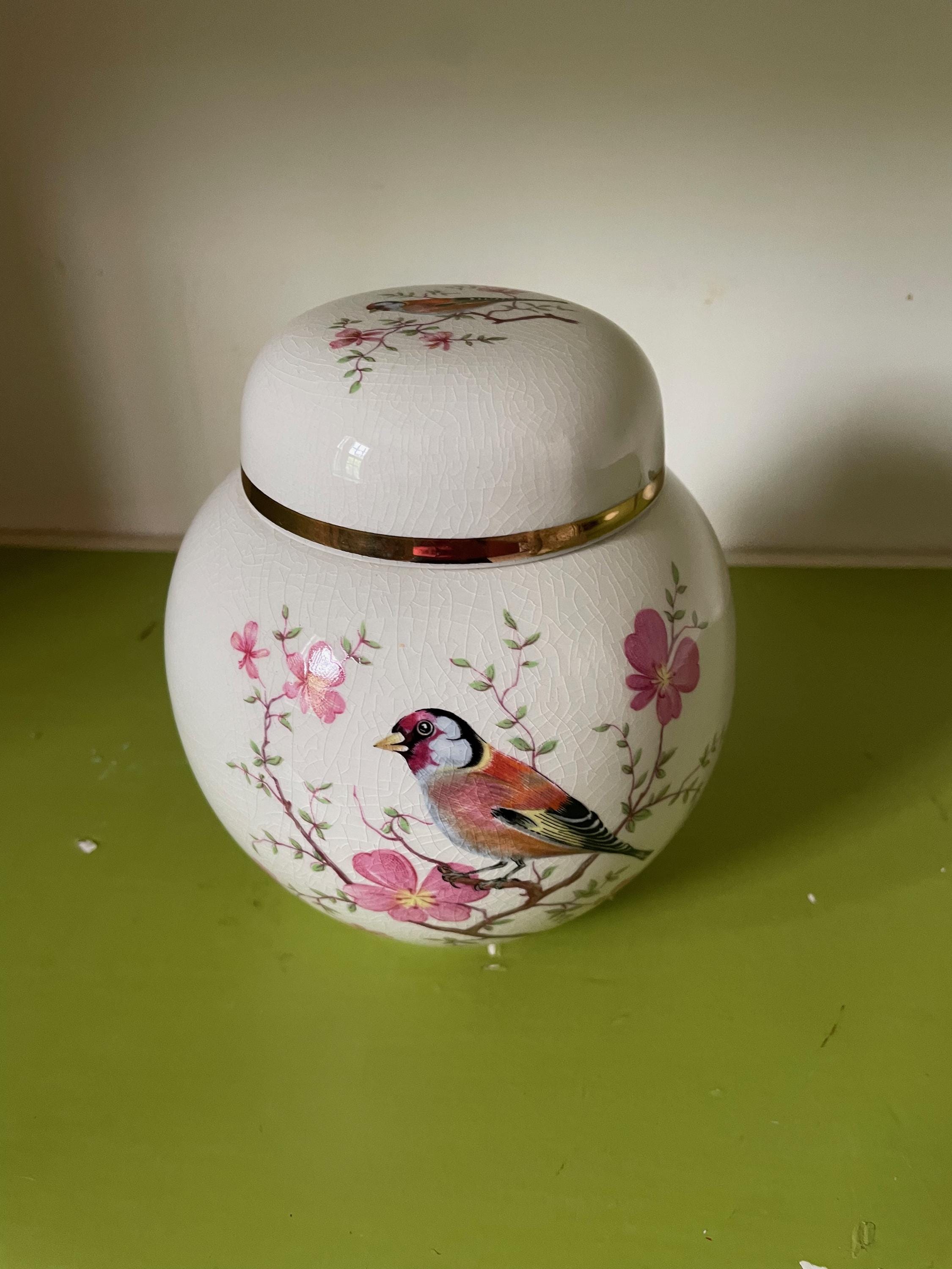 Arthur Wood Bird Porcelain Canister - Etsy