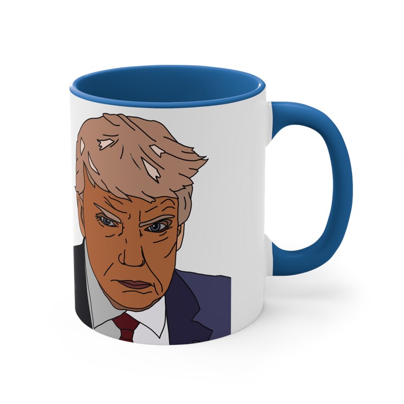 Trump Mugshot Coffee Mug Trump Quote Ron Desanctimonious - Etsy