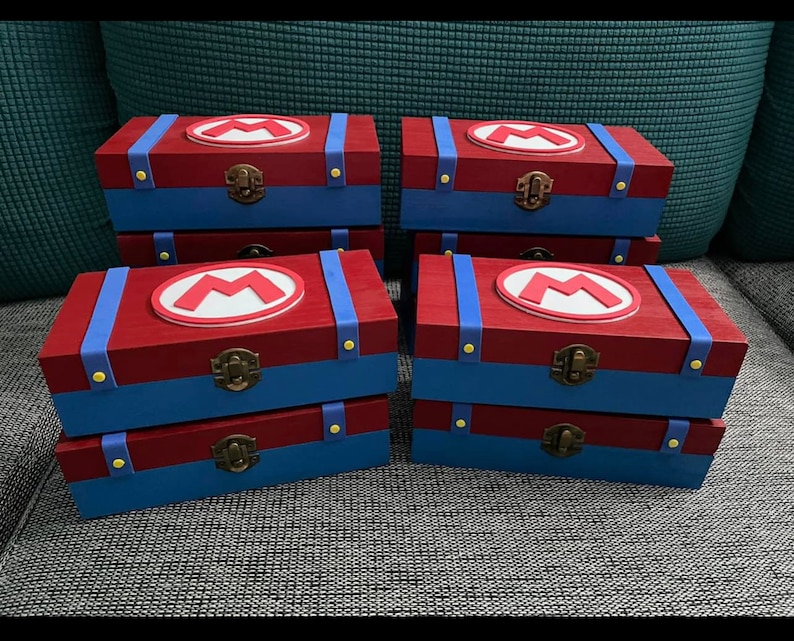 Mario and Luigi Bros Box - Etsy