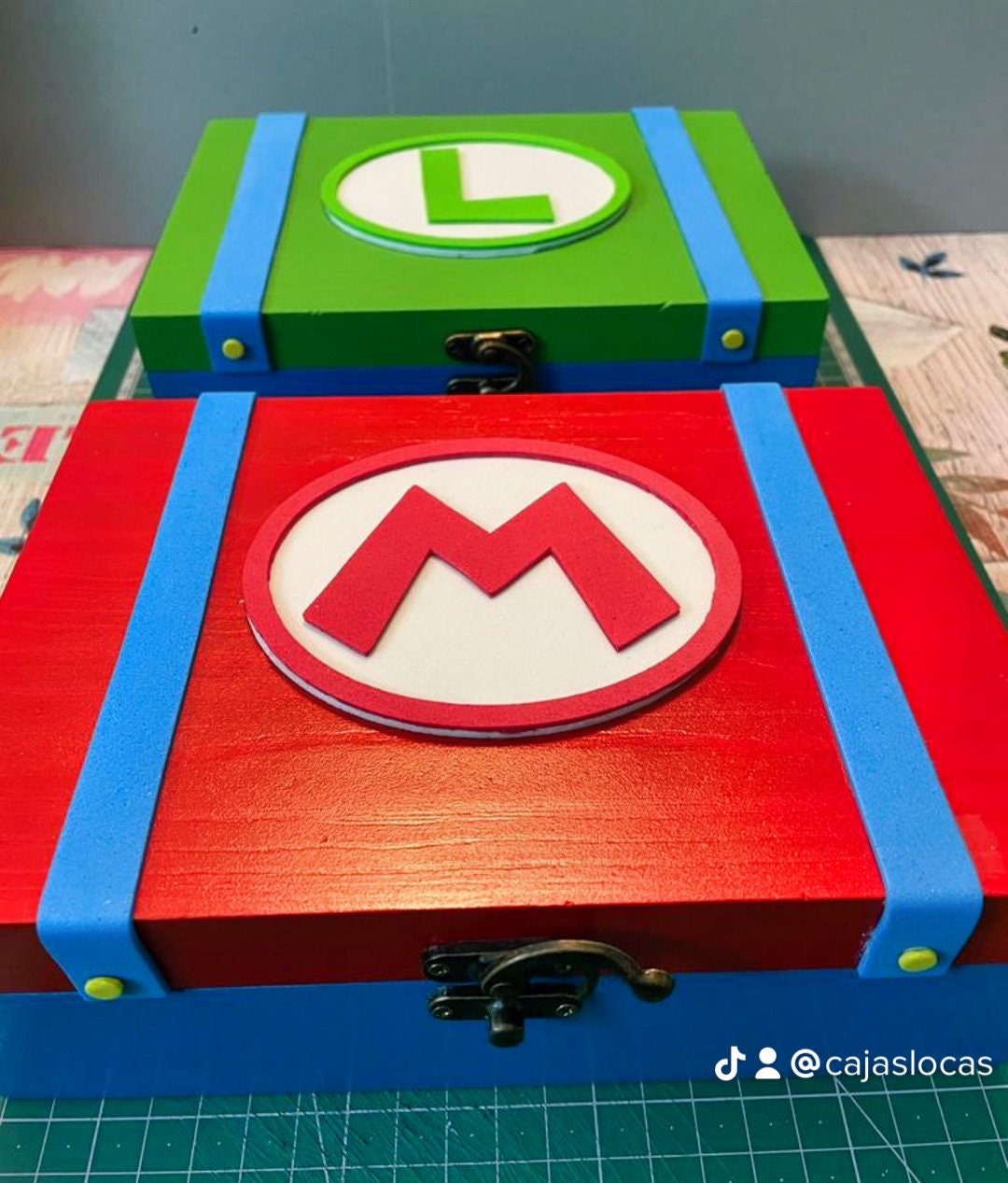 Mario and Luigi Bros Box - Etsy