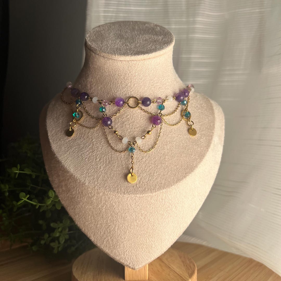 Esmeralda Inspired Necklace: Stainless Steel, Handmade, Princess ...