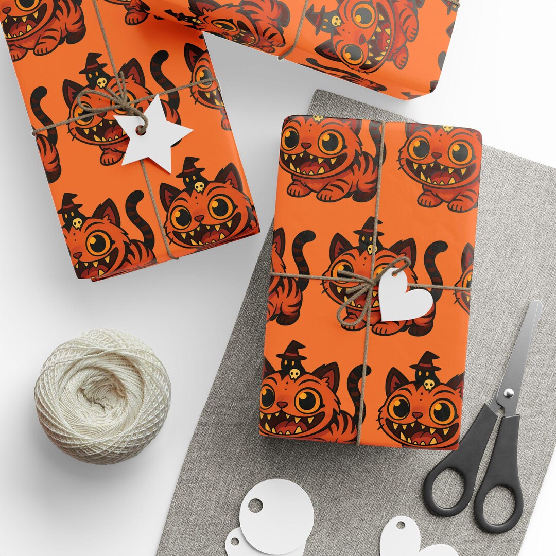 Wrapping Papers, K-pop Demon Hunter Derpy Tiger and Magpie of Jinu ...