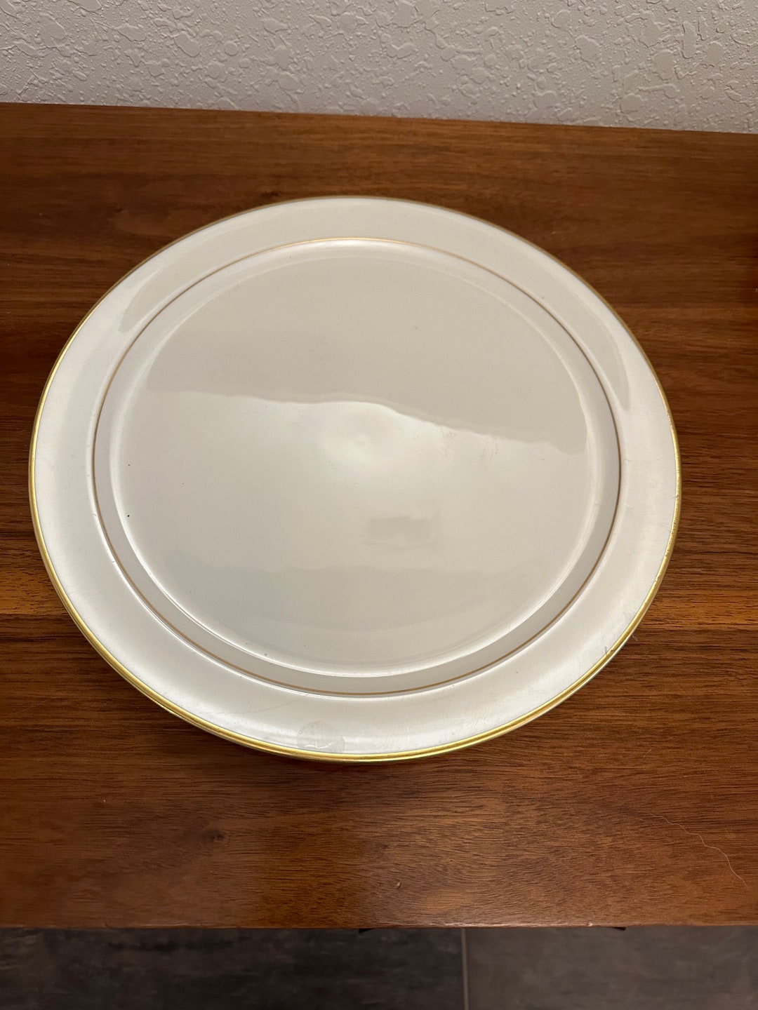 Lenox Mansfield Large Serving Platter With Gold Trim 12.75” - Etsy