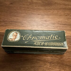 Chromatic Koch Harmonica, Made in Germany, Original Box 1935 - Etsy