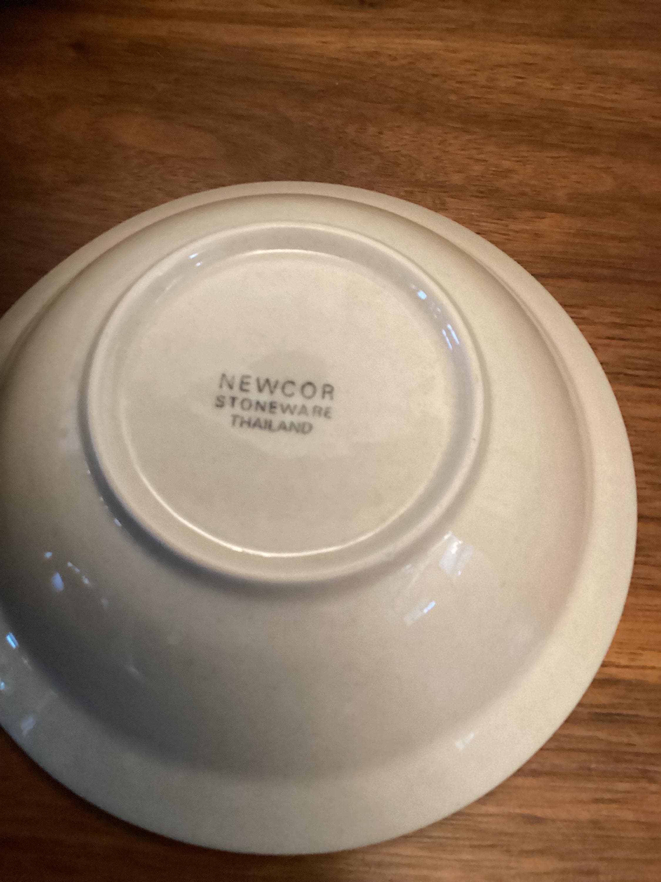 Newcor Stoneware Thailand OUR COUNTRY Pattern 9.5” Soup Bowl 1986 - Etsy