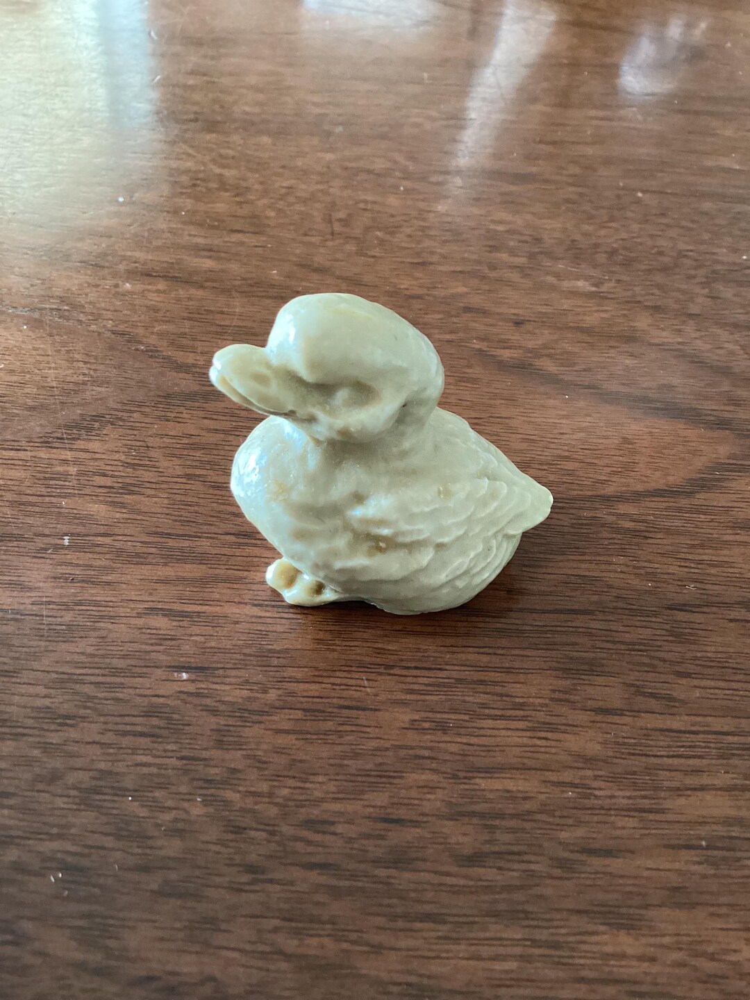 Small Hand Carved Stone Duck - Etsy