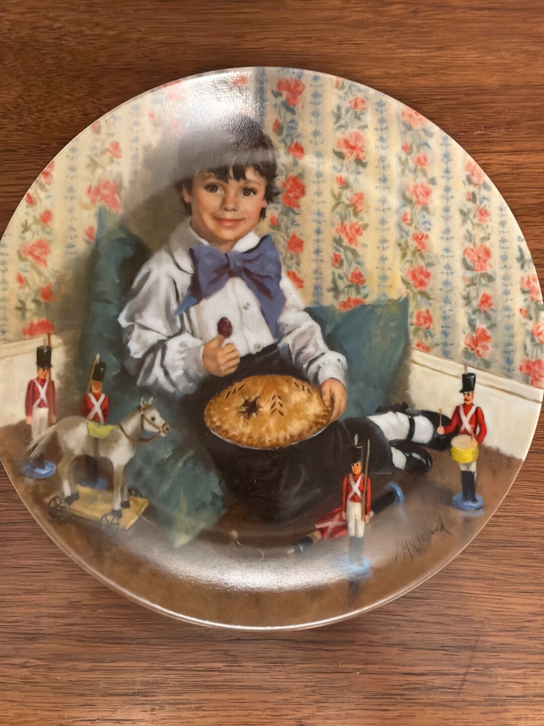 Reco John Mcclelland Mother Goose Collection Little Jack Horner 8” - Etsy