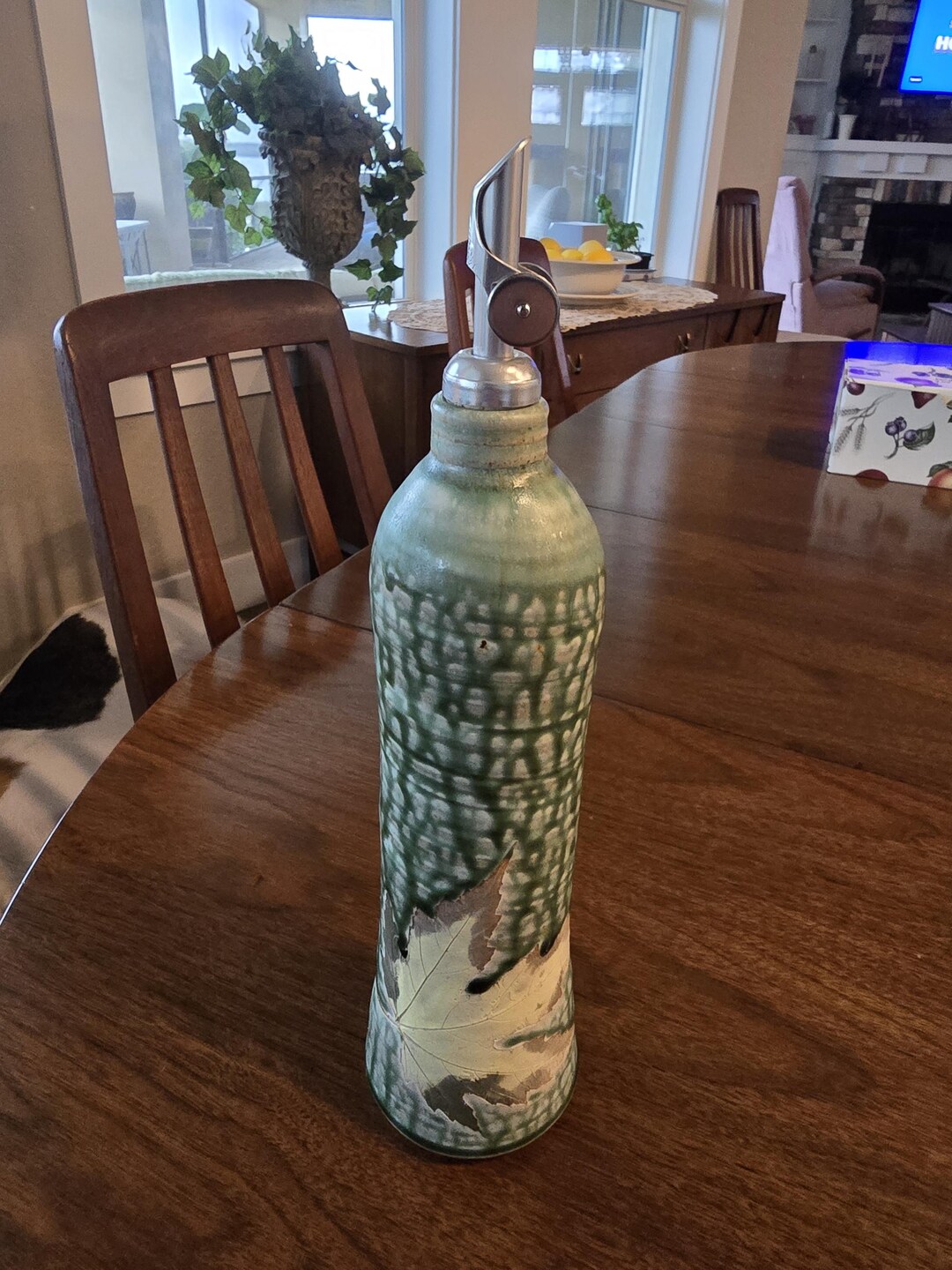 Handmade Olive Oil Cruet Bottle - Etsy