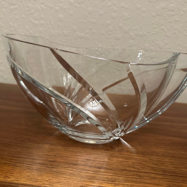 Lead Crystal Bowl - Etsy