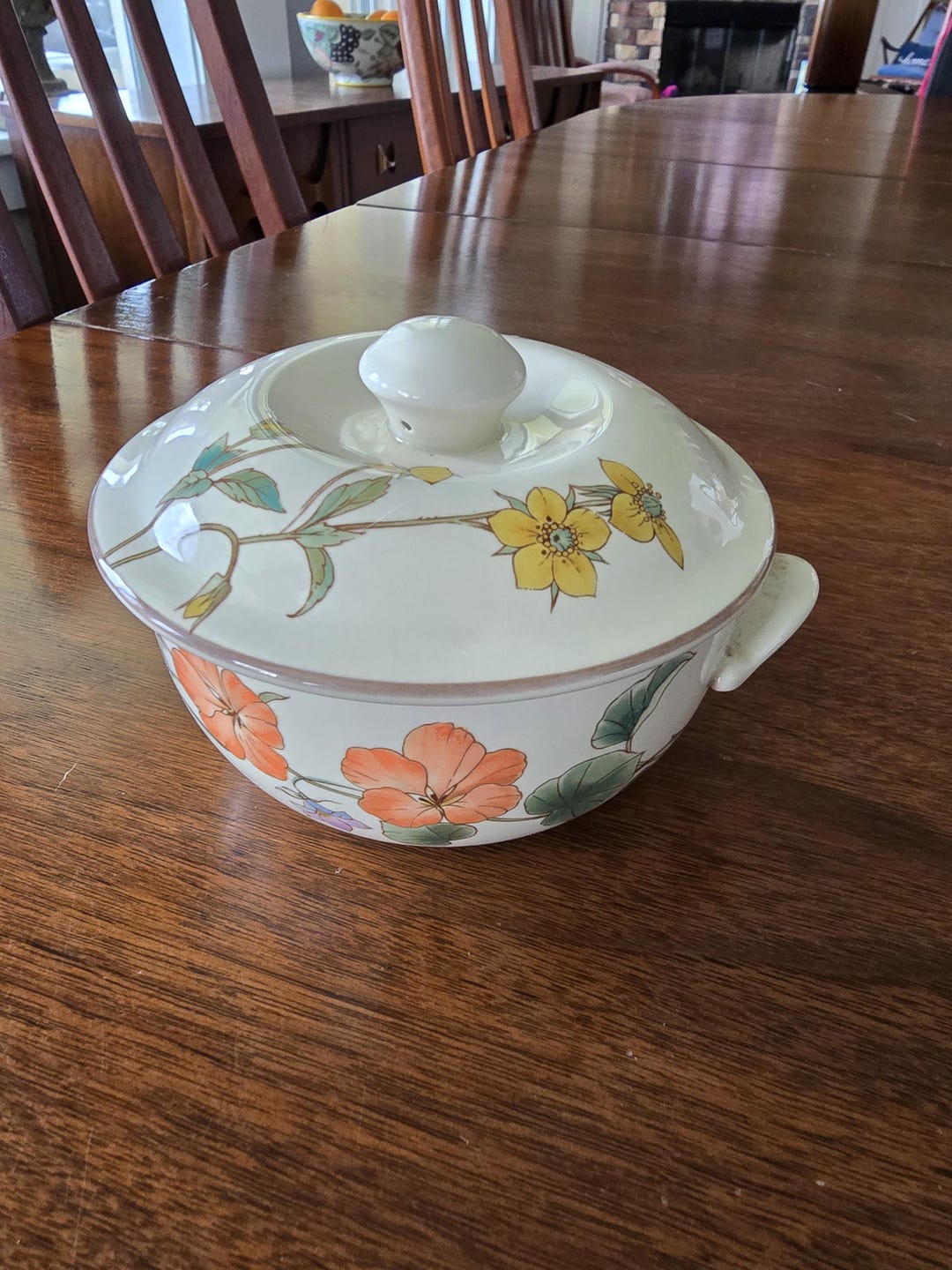Mikasa Country Classic Sugar Bowl DC023 Botanical Bouquet Malaysia - Etsy