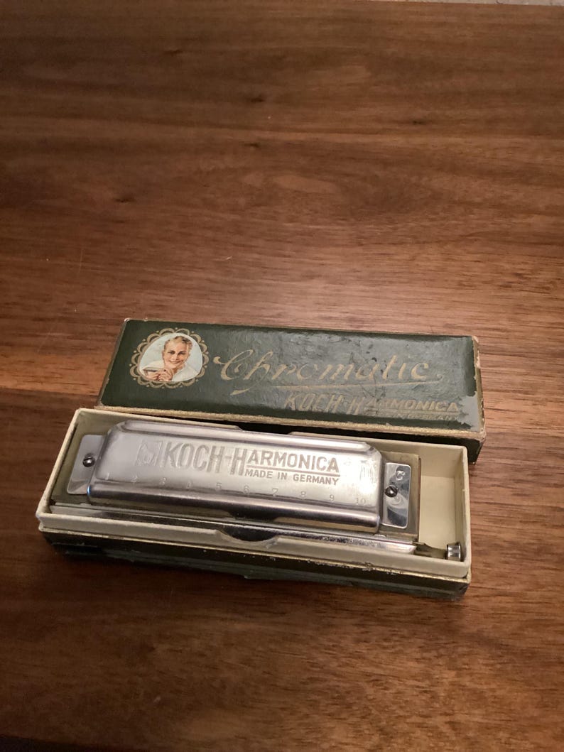 Chromatic Koch Harmonica, Made in Germany, Original Box 1935 - Etsy