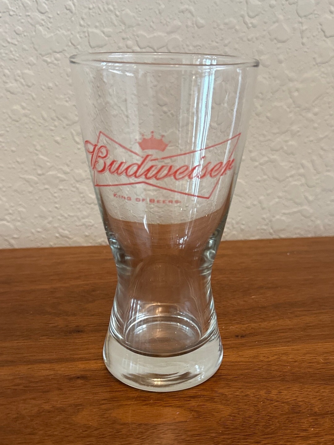 Budweiser Pint Vintage Glass - Etsy