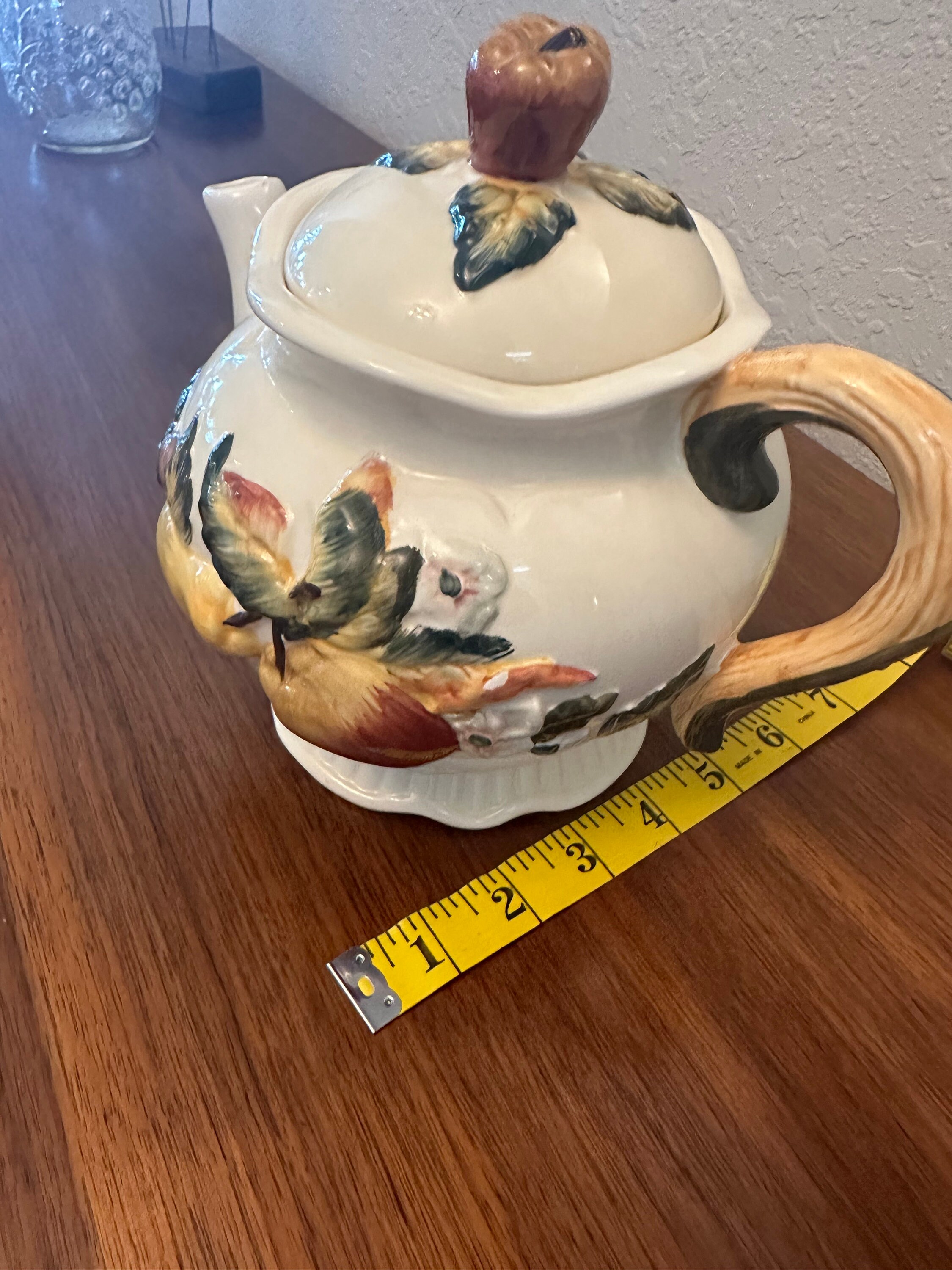 Bico China Ivory With Fruit Tea Pot - Etsy