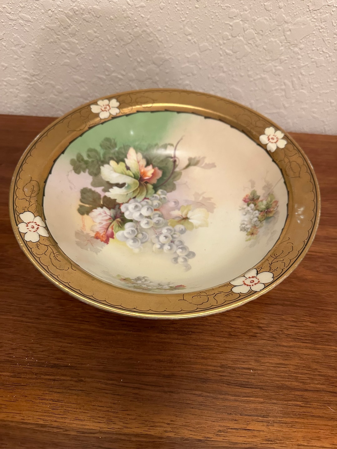 O & EG Royal Austrian Hand Painter Bowl 10.5” - Etsy