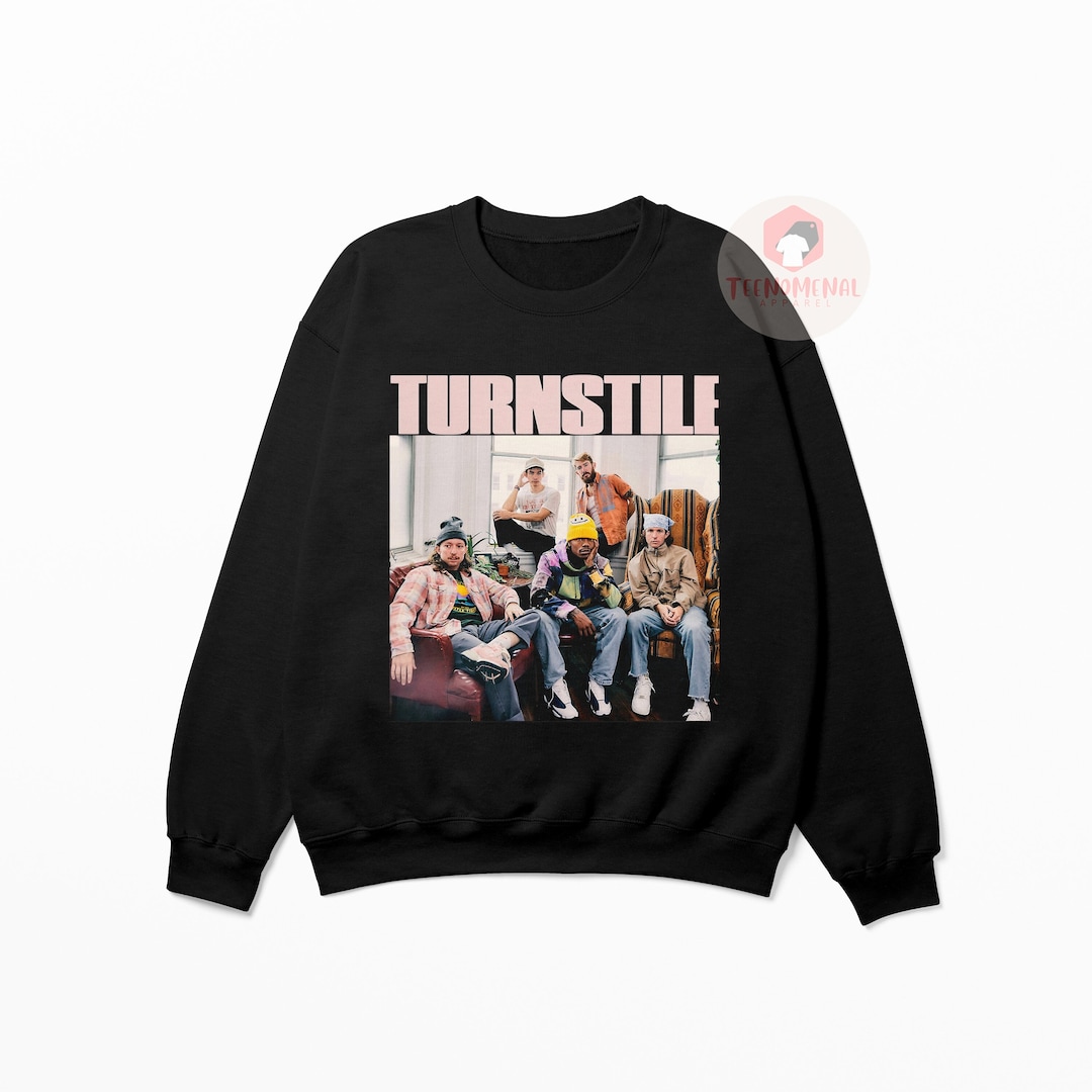 Turnstile Band Unisex Sweatshirt - Glow on Album Shirt - Indie Rock ...