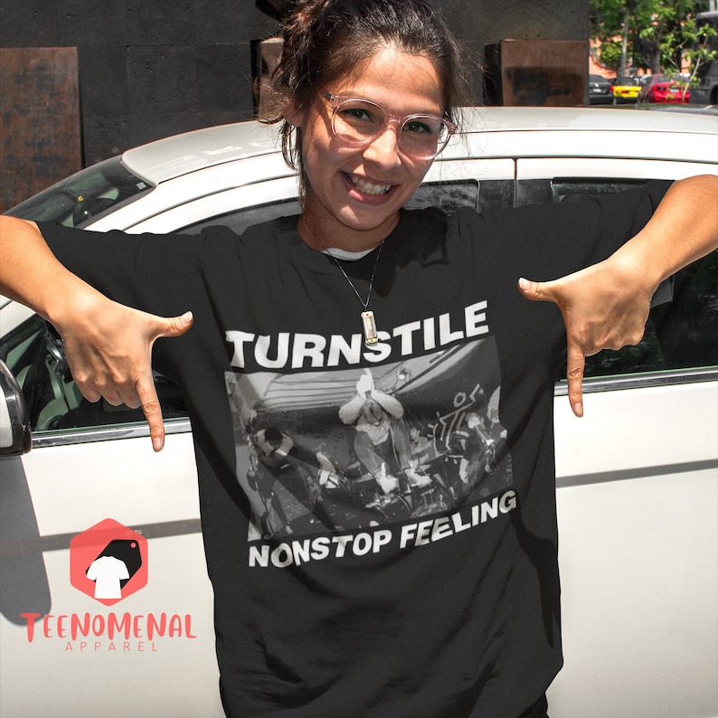 Turnstile Unisex T-shirt - Nonstop Feeling Tee - Music Band Merch ...