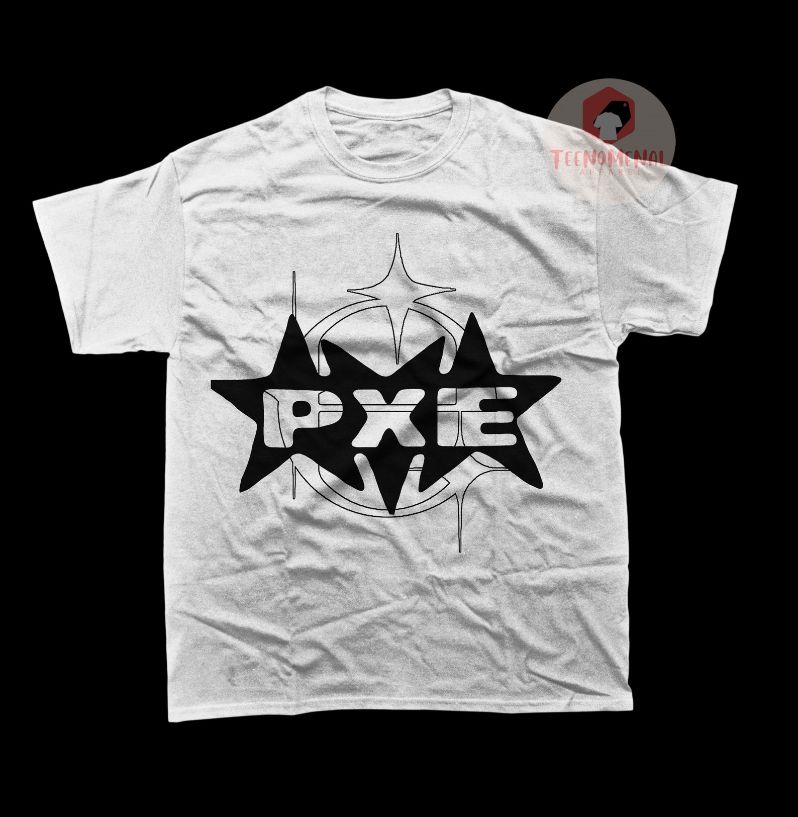 Ecco2k Unisex T-shirt - PXE Album Tee - Music Graphic Shirt - Bladee ...