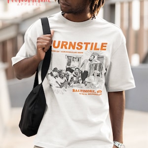 Turnstile Unisex T-shirt - Glow on Album Show Tee - Music Band Merch ...