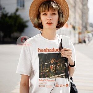 Beabadoobee Unisex T-shirt - Fake It Flowers Album Tee - Indie Music ...