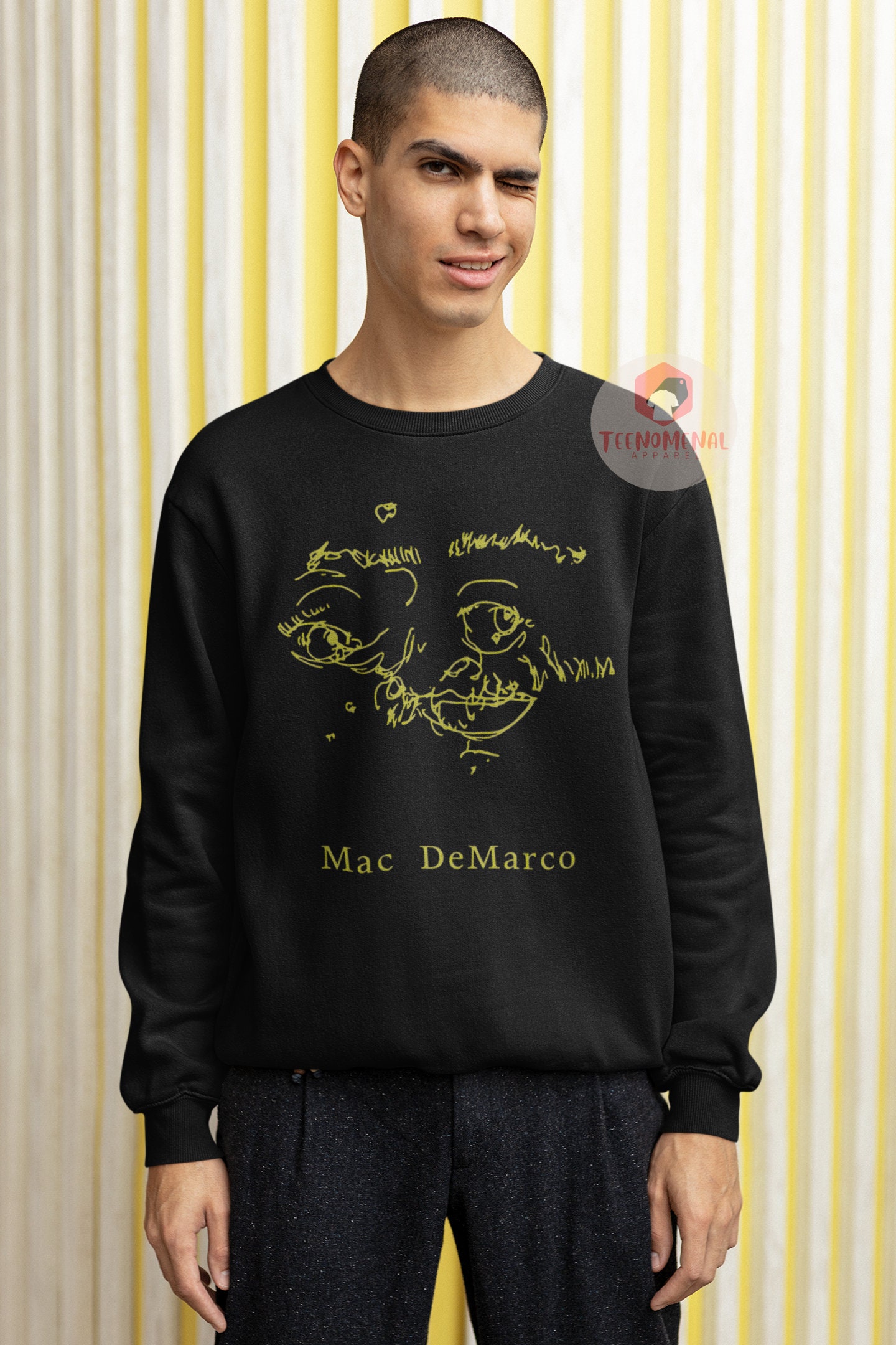 Mac Demarco Unisex Sweatshirt - One Wayne G Album Merch - Indie Pop ...
