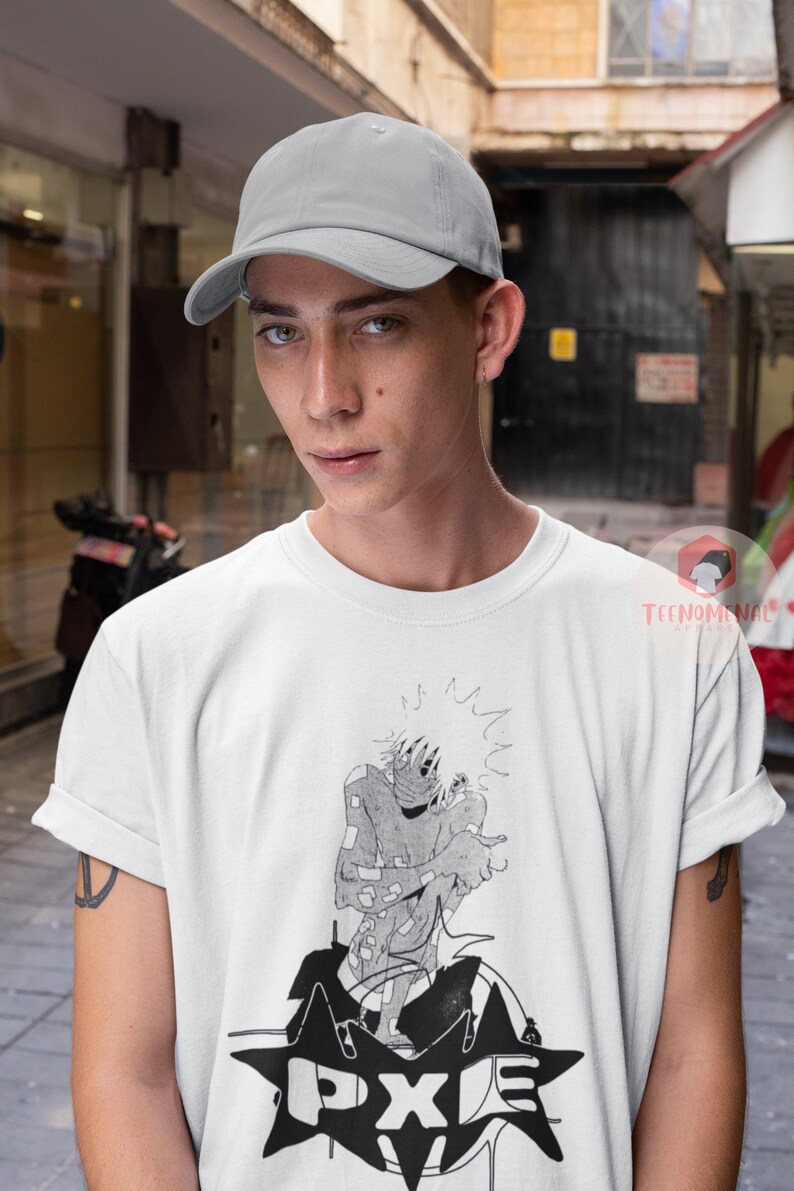 Ecco2k Unisex T-shirt - PXE Album Tee - Music Graphic Shirt - Drain ...