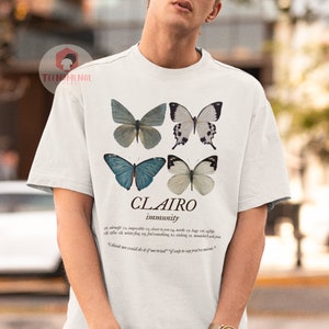 Clairo Unisex T-shirt - Immunity Album Tee - Music Merch for Gift ...