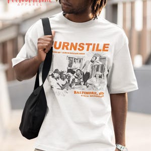 Turnstile Unisex T-shirt - Rock Music Band Merch - Glow on Album Tee ...